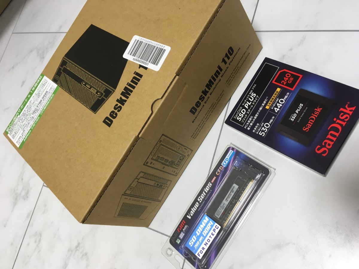 ASRock Desk Mini 110 | いつまでも未熟なシステム開発・・・