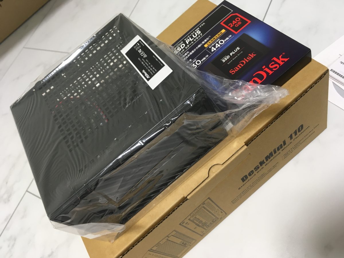 ASRock Desk Mini 110 | いつまでも未熟なシステム開発・・・